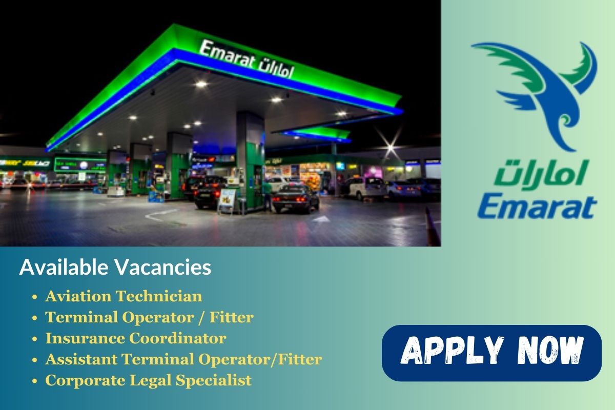 Emarat Oil Company Jobs & Careers in UAE - Cazajobz