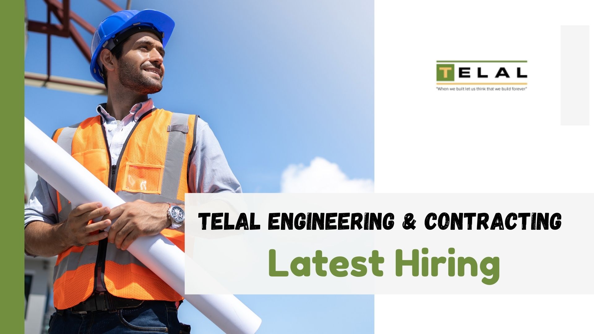 Telal Engineering & Contracting Latest Hiring in Abu Dhabi