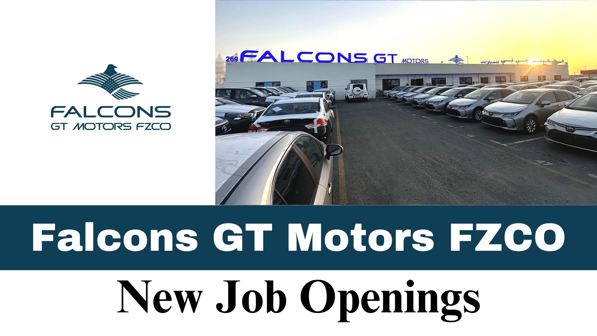 Falcons GT Motors FZCO Hiring Now | Apply Today