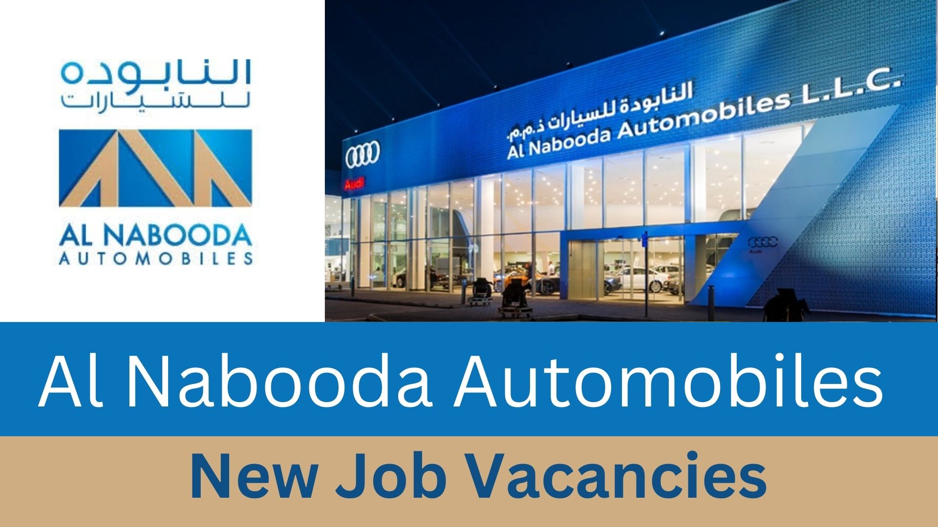 Al Nabooda Automobiles Announced Latest Job Vacancies - Cazajobz