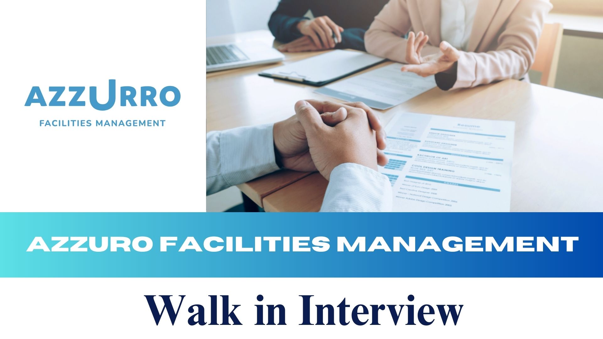 Azzurro Facilities Management Walk in Interview in Dubai