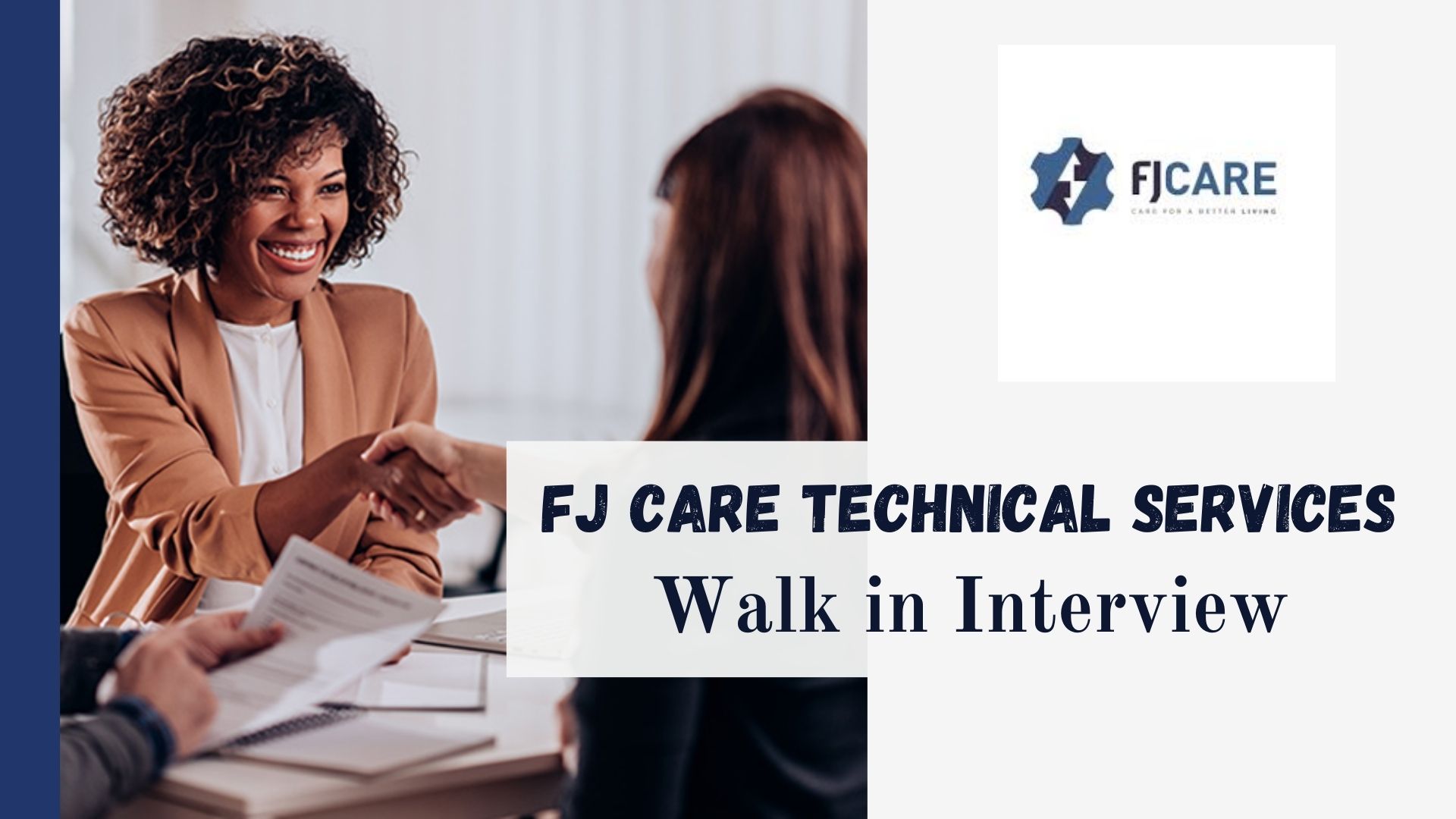 FJ Care Technical Services Walk in Interview in Dubai - Cazajobz