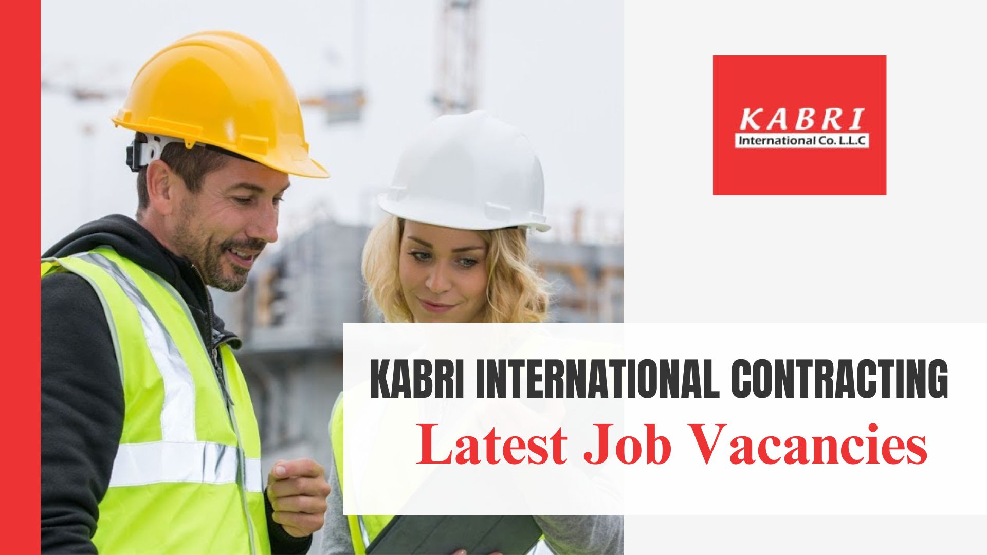 Kabri International Latest Hiring for Multiple Positions