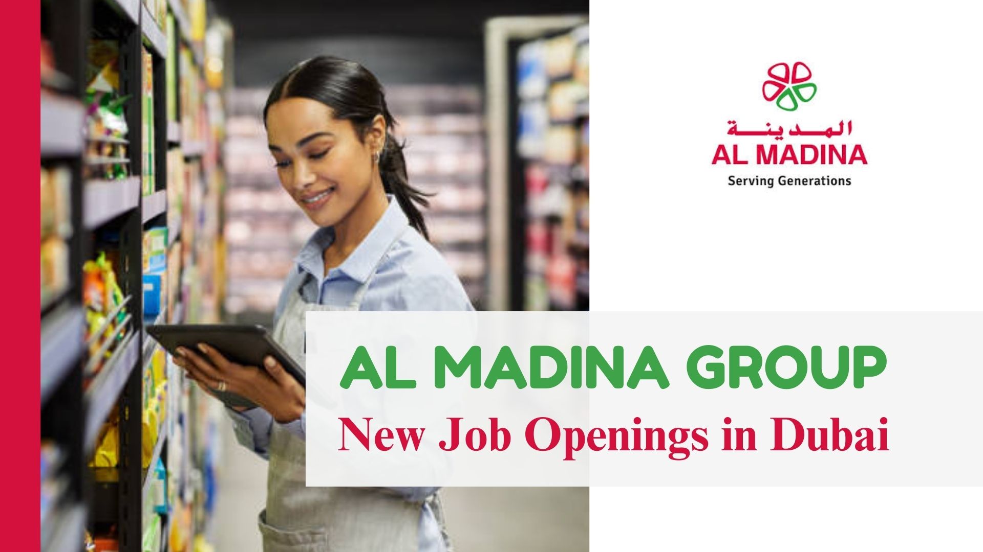 Al Madina Group Released New Job Openings in Dubai