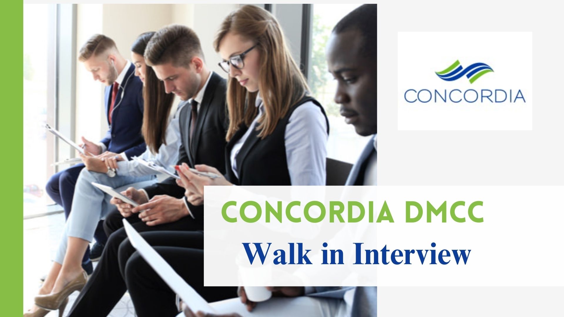 Concordia DMCC Announced Walk in Interview - Cazajobz