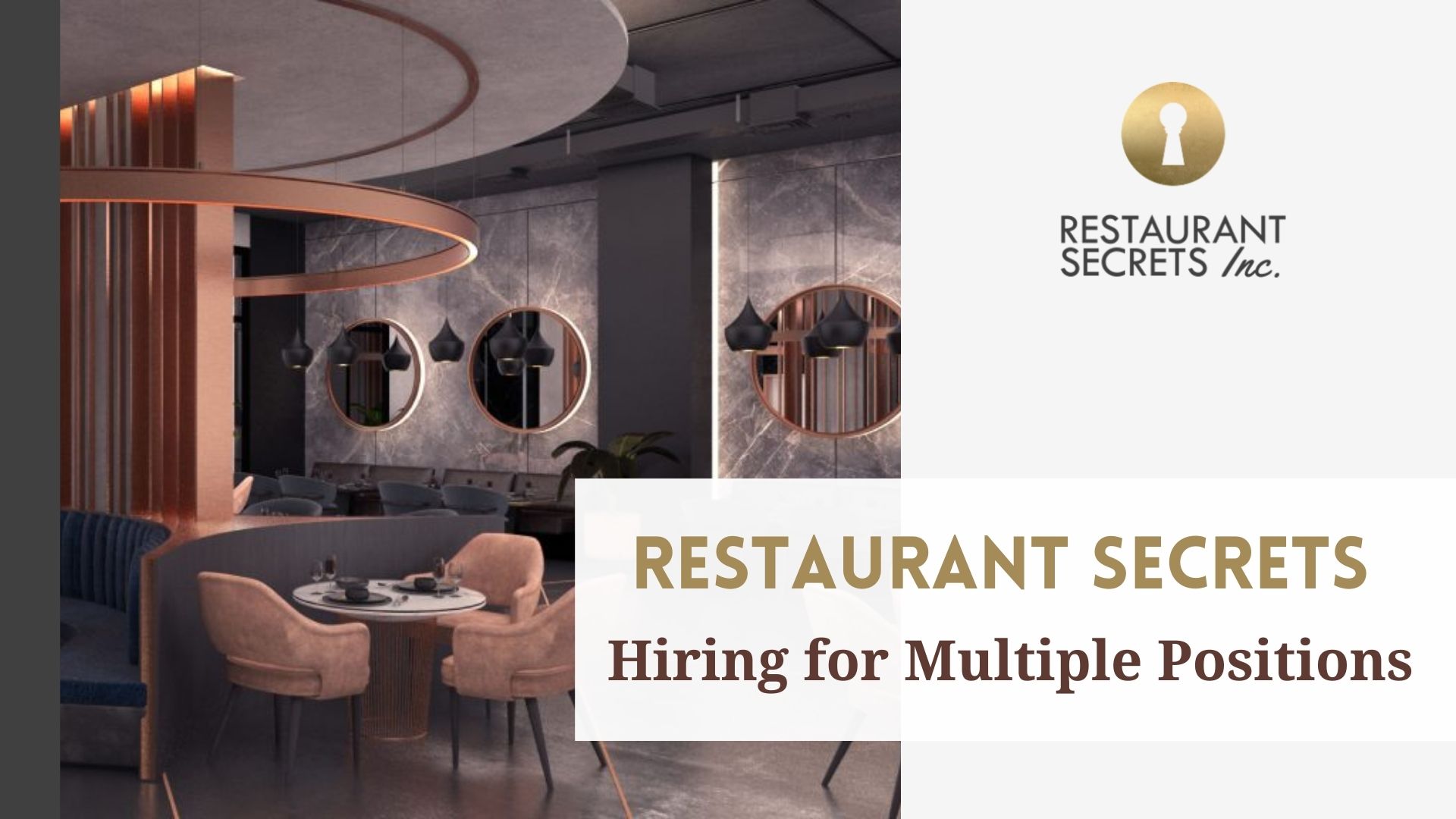 Restaurant Secrets Hiring for Multiple Positions | Apply Now