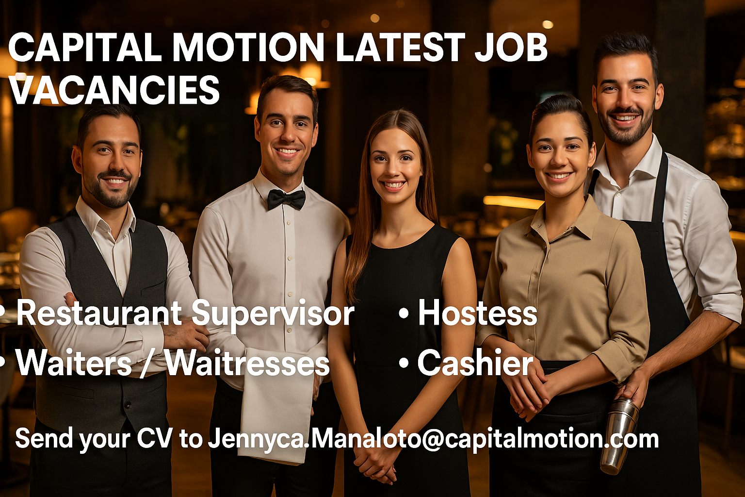 Capital Motion Latest Job Vacancies