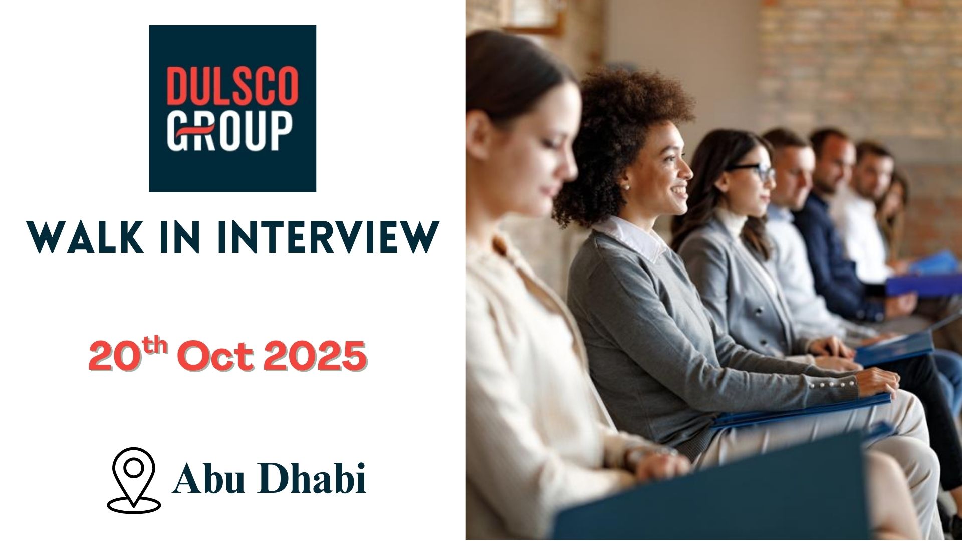 Dulsco Group Walk in Interview in Abu Dhabi - Cazajobz
