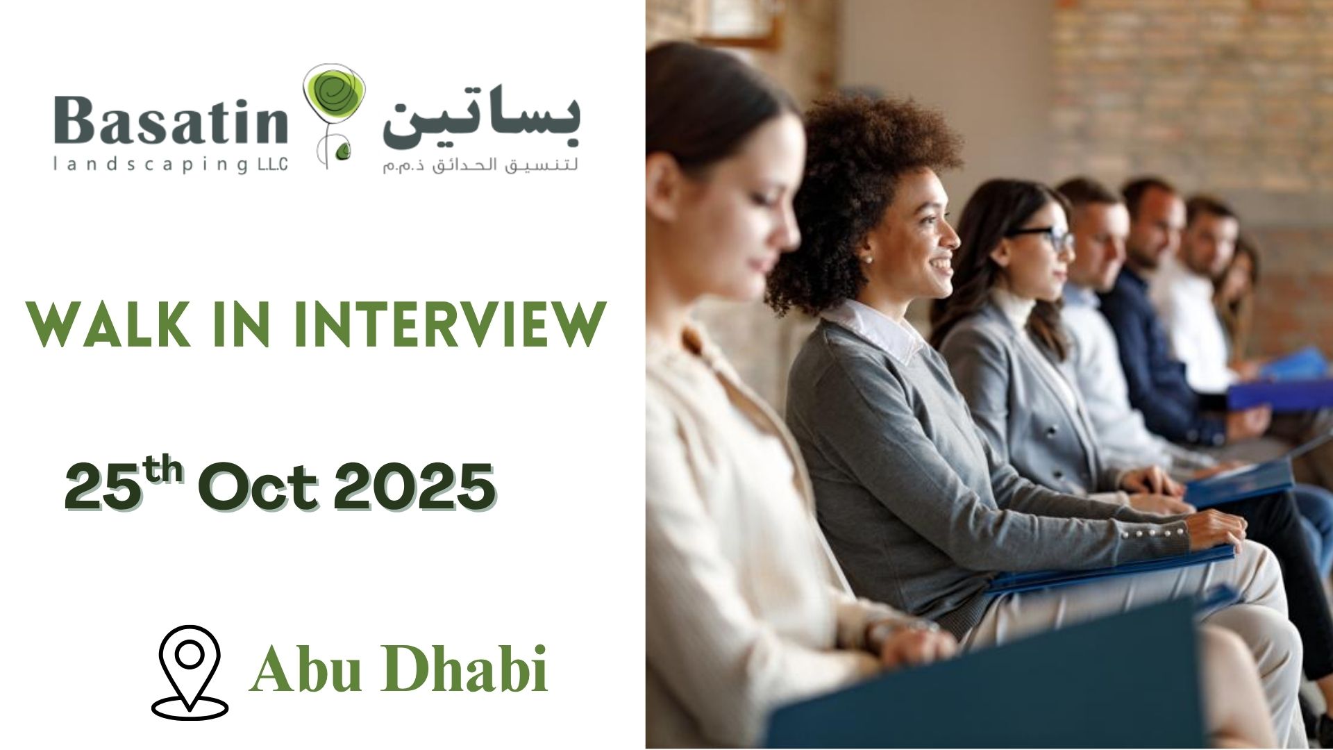Basatin Landscaping Walk in Interview - Cazajobz