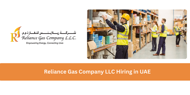 Reliance Gas Company LLC Hiring in UAE