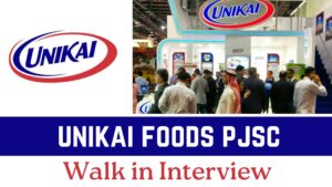 Unikai Foods Walk in interview in Dubai
